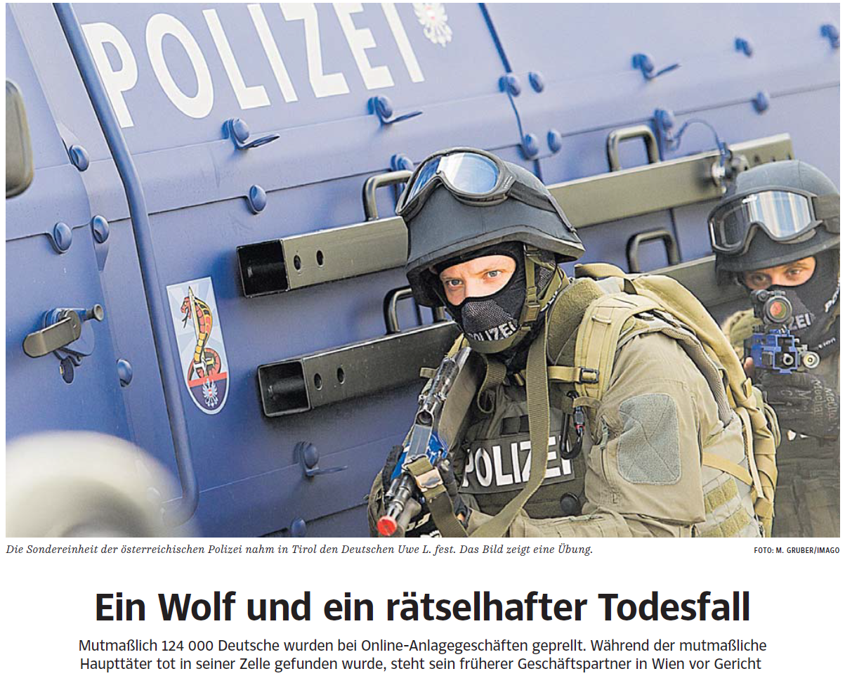 The mysterious death of alleged cybercrime principal Uwe Lenhoff and ...