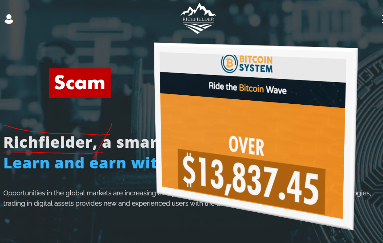 Investor Attention - Richfielder broker scam still active with fraud ...