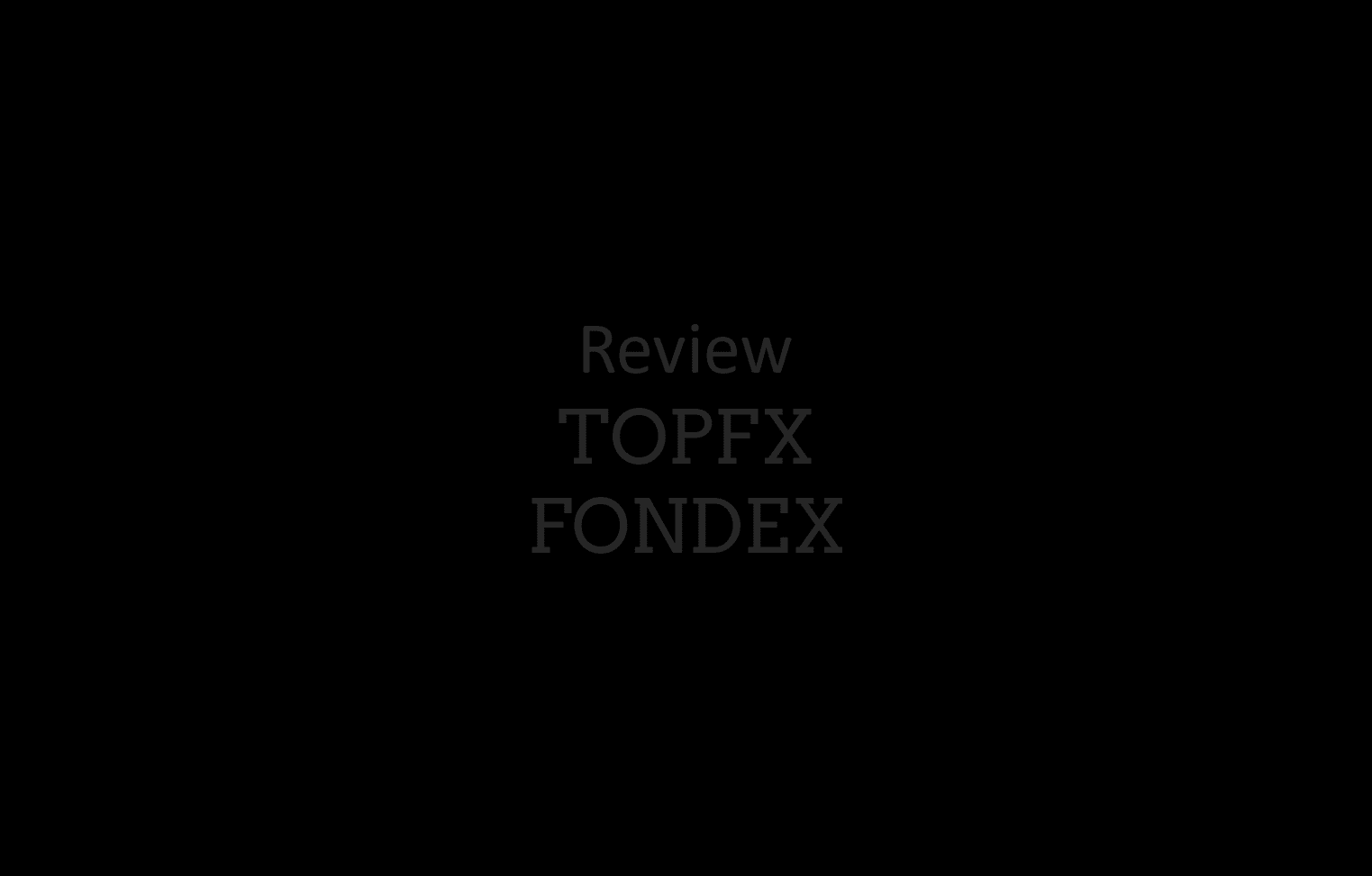 Offshore Radar: CySEC-Regulated TopFX Switched Fondex To An 'Offshore ...