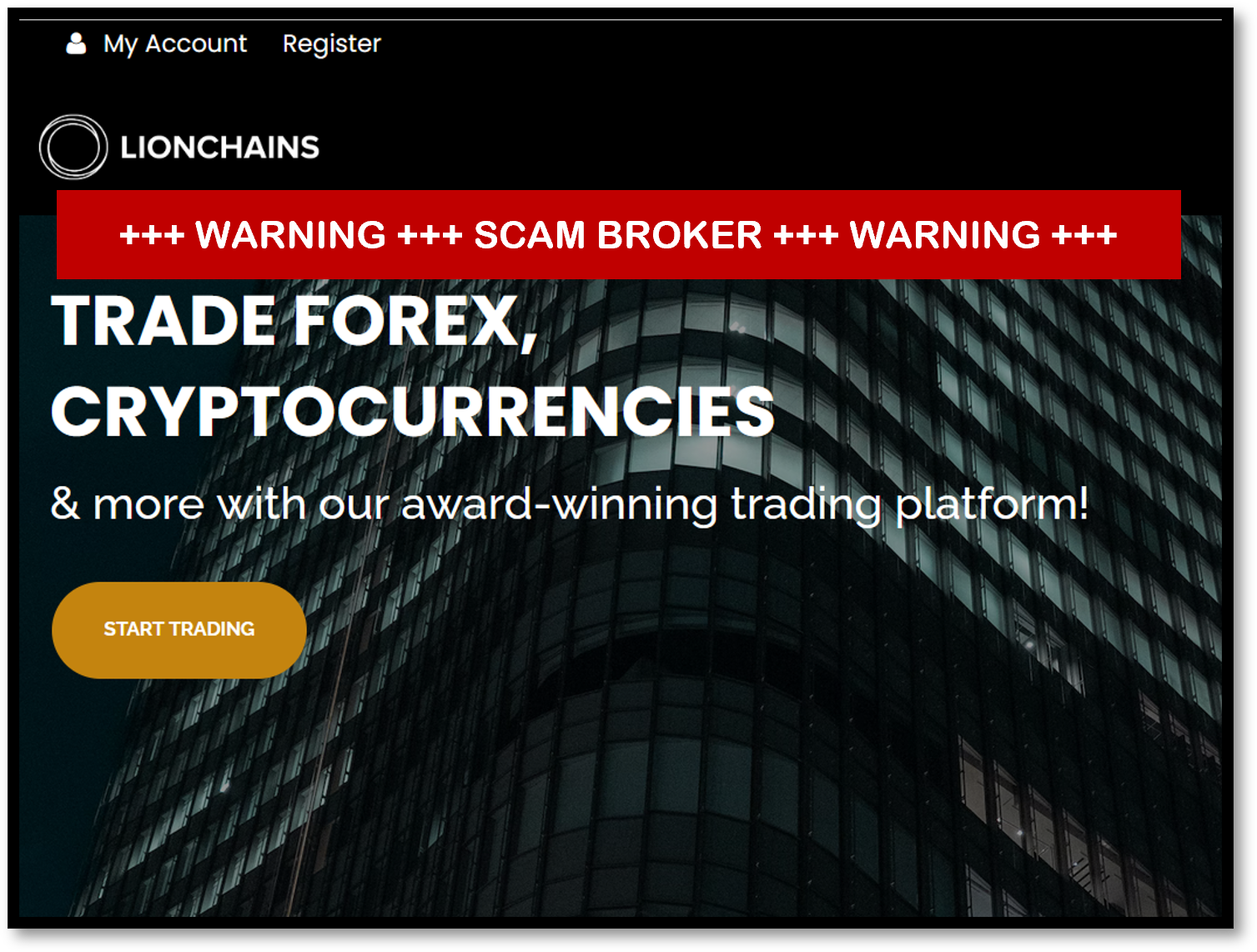 Attention: Do Not Fall For The LionChains And ExpoChains Broker Scam ...